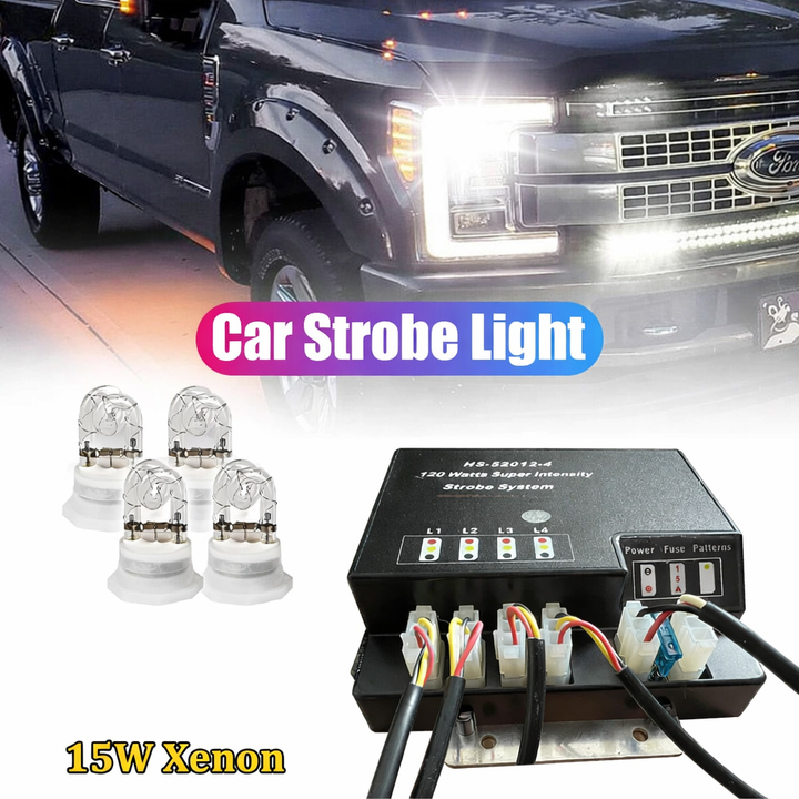 Emergency warning beacon strobe light – Lightning Auto
